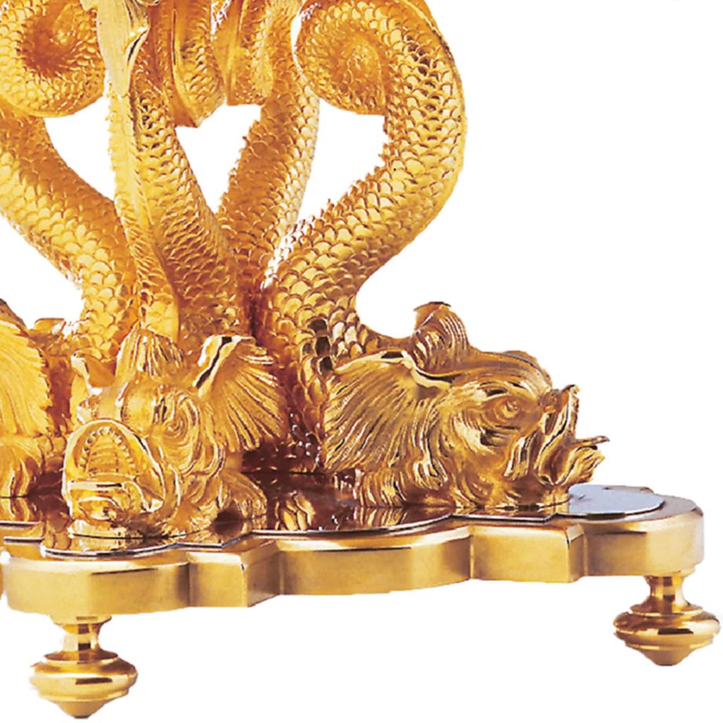 Table centerpiece with Dolphins - Odiot